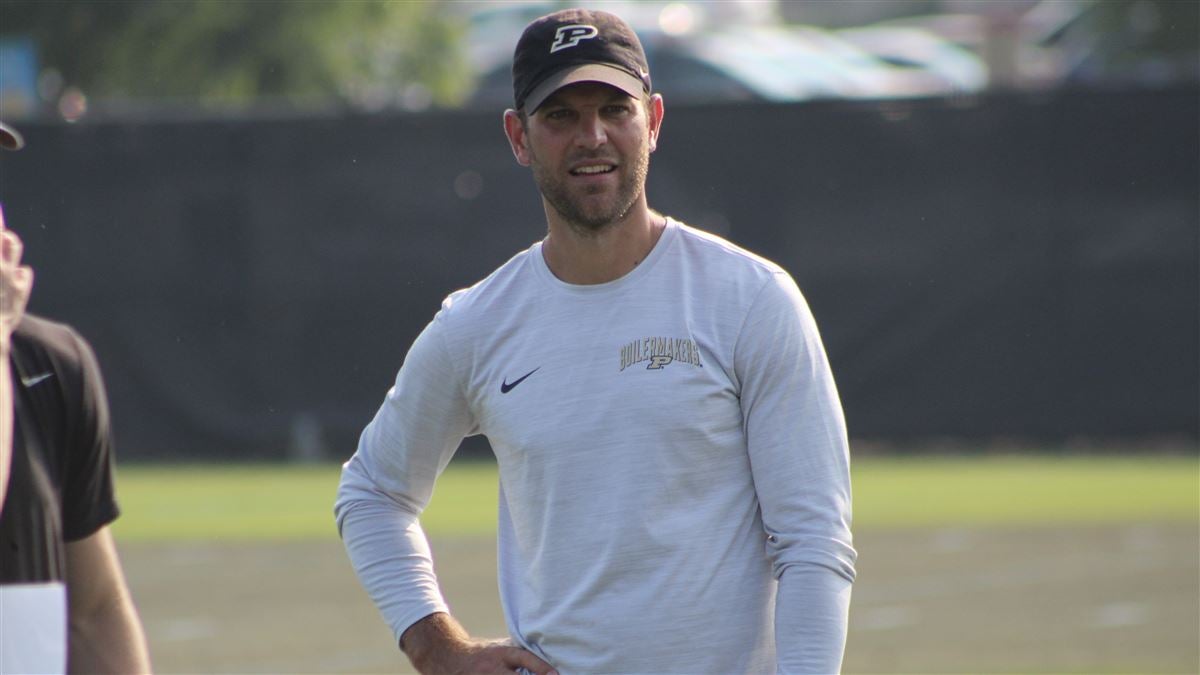 WATCH: Purdue offensive coordinator coach Graham Harrell on how the ...