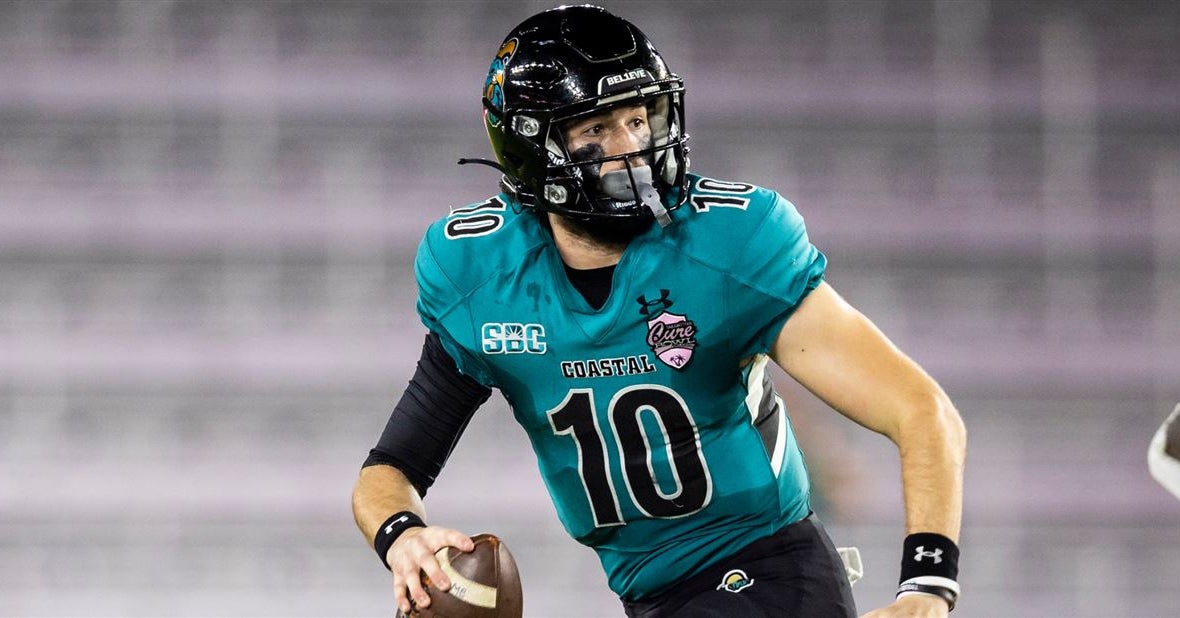 Sources: No. 1 transfer QB Grayson McCall set to visit Auburn