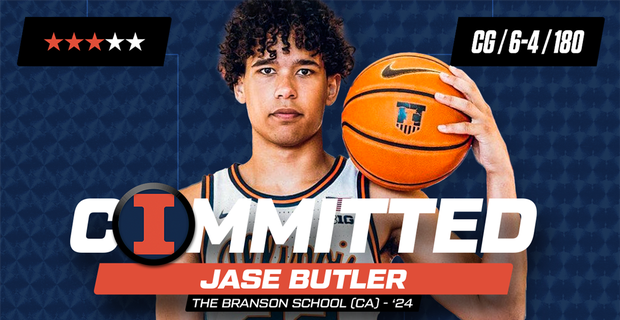 Three-star guard Jase Butler commits to Illinois