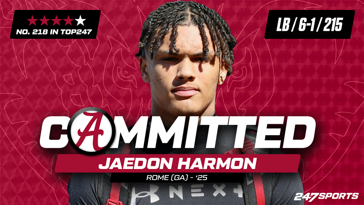 Peach State LB Jaedon Harmon commits to Alabama