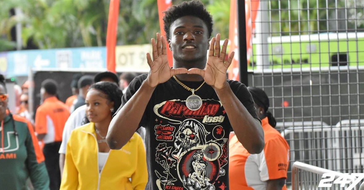 Miami LB commit Jordan Campbell updates where his recruitment stands ...