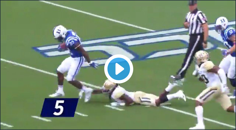 Watch: #5 of 10 top plays of Duke Football's 2017 season