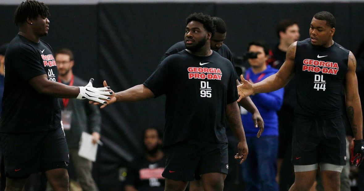 Georgia's Travon Walker, Jordan Davis, Devonte Wyatt earn NFL Draft DL ...