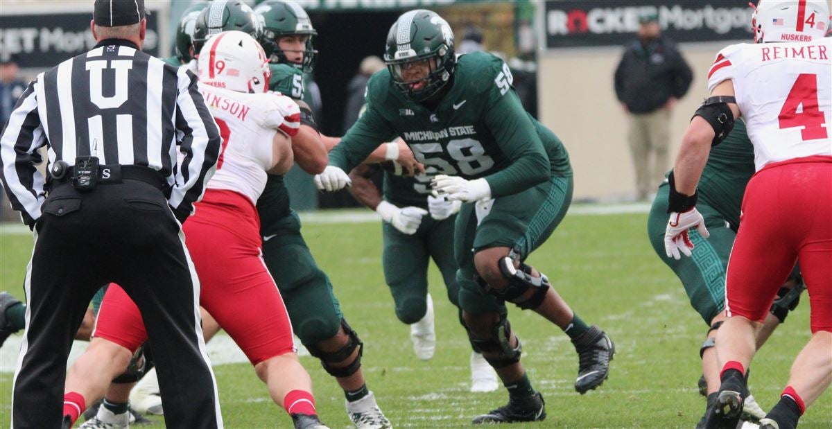 Michigan State transfer OT Spencer Brown has Oklahoma, Ole Miss, USC ...