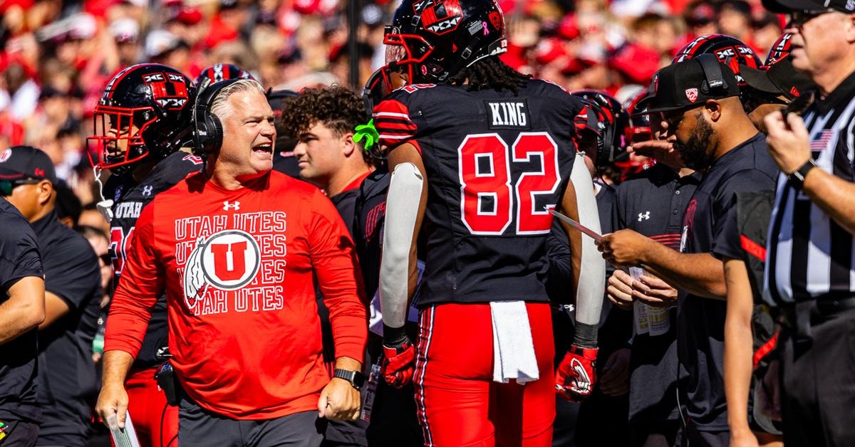 WATCH: Utah TE's coach Freddie Whittingham's media session