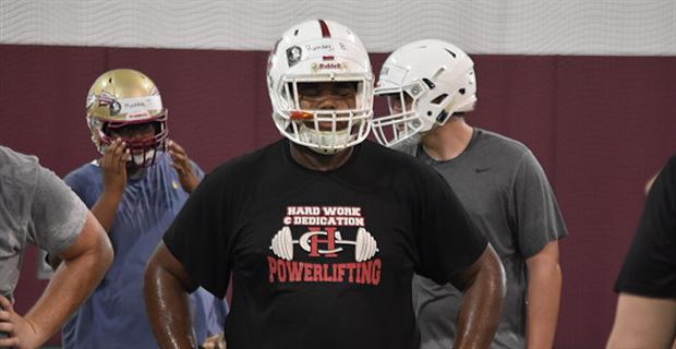 Florida State offers 2019 offensive lineman after camp