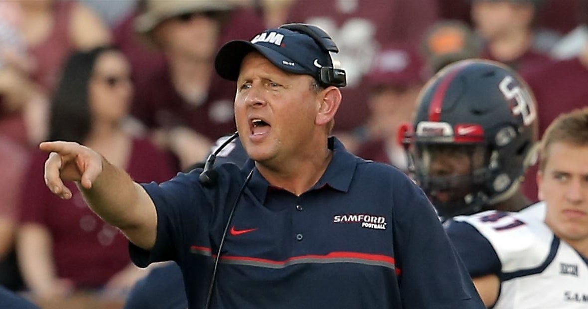 Georgia football: Samford coach Chris Hatcher heaps praise on Kirby ...