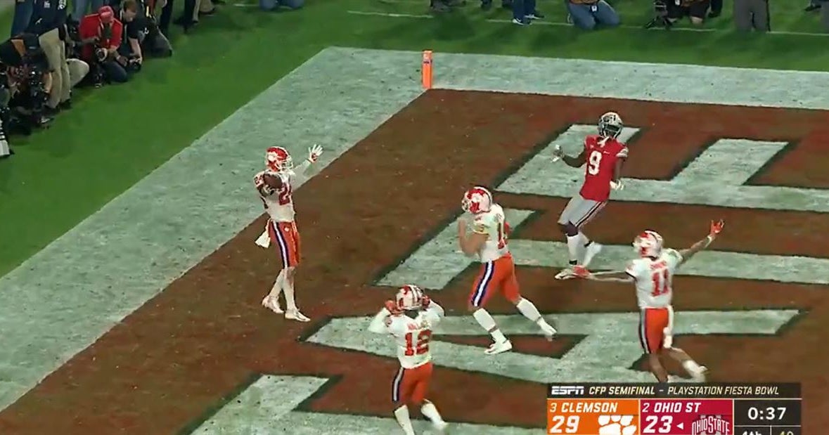 Clemson’s Nolan Turner ices game with late interception