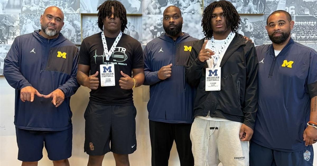 Michigan wows 247Sports’ No. 1 DL Tyzon Swann after first ever trip to ...