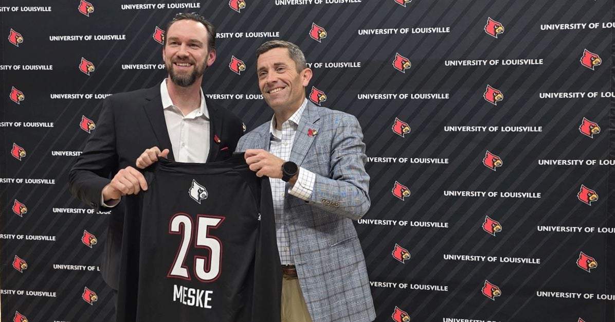 Watch: Dan Meske introduced as head coach for Louisville volleyball
