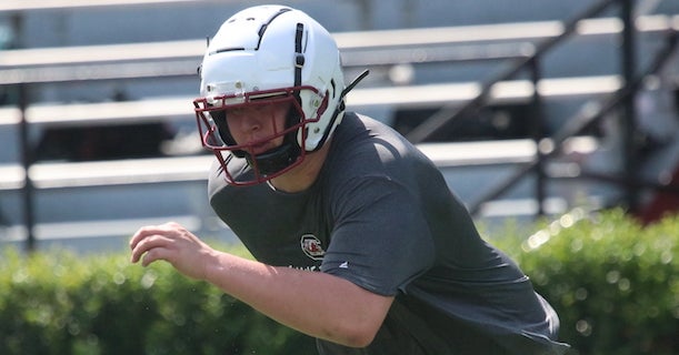 Elite offensive line target camps at South Carolina