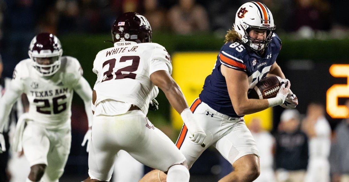 Auburn veteran TE Tyler Fromm enters transfer portal