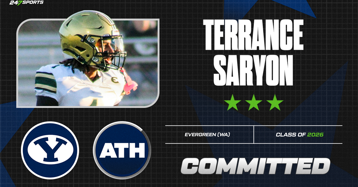 Athlete Terrance Saryon commits to BYU, flips from Washington