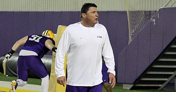 Orgeron nearly cracks Top 10