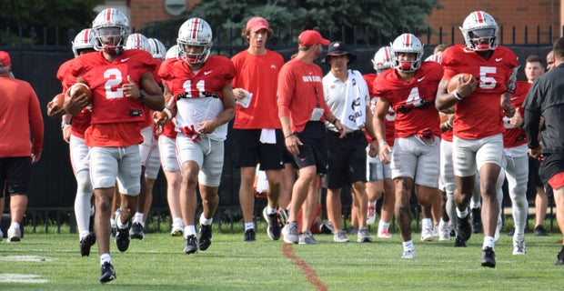 Sights and Sounds: Ohio State football moves into full pads at ...