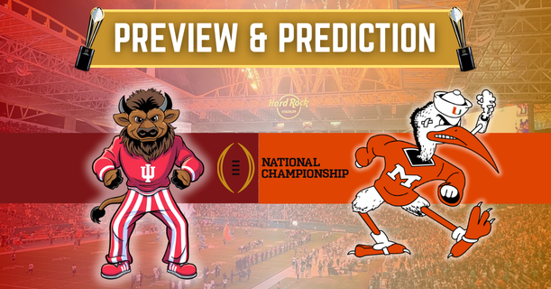 Preview & Prediction: No. 1 Indiana vs. No. 10 Miami in the National ...