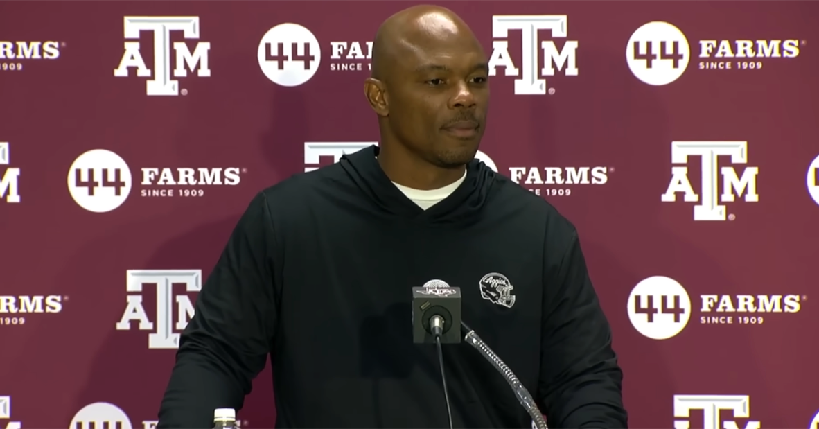 Everything Texas A&M OC Holmon Wiggins said during Tuesday's press ...