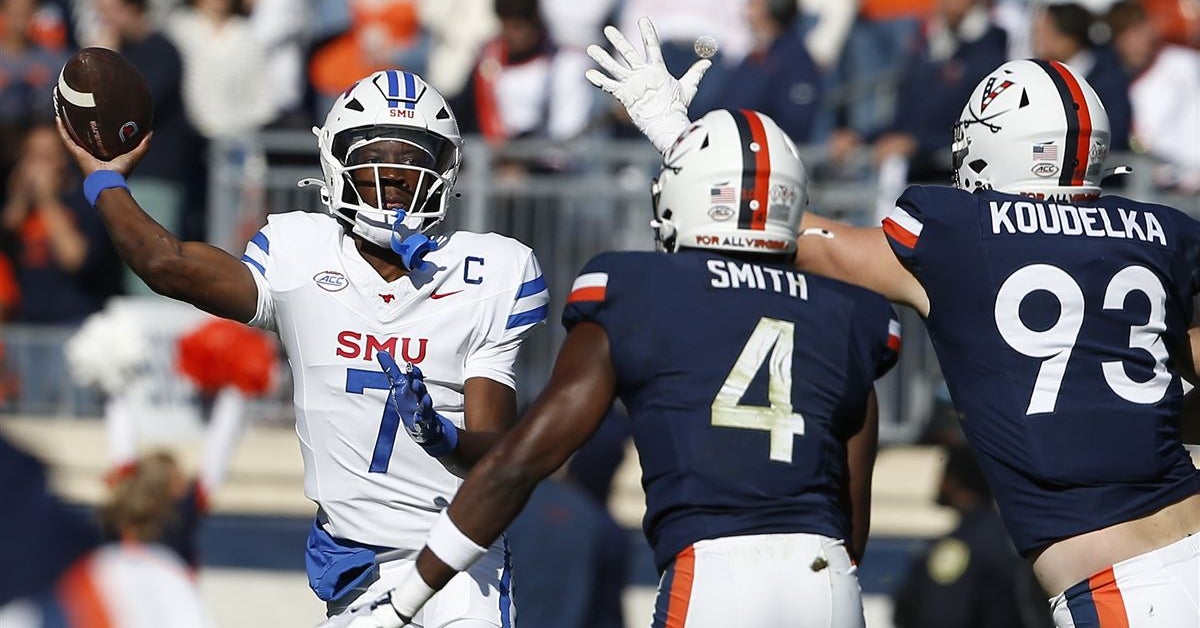 PFF grades, snap counts from Virginia's loss to No. 13 SMU