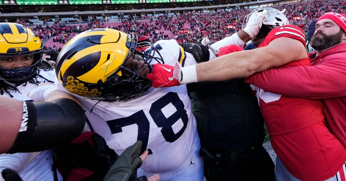 Police releases bodycam footage from the Ohio State-Michigan postgame brawl