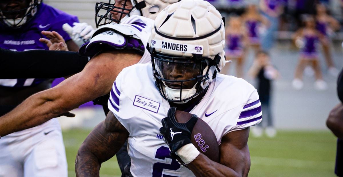 The road back: Feeling like himself again, TCU's Trey Sanders puts ...