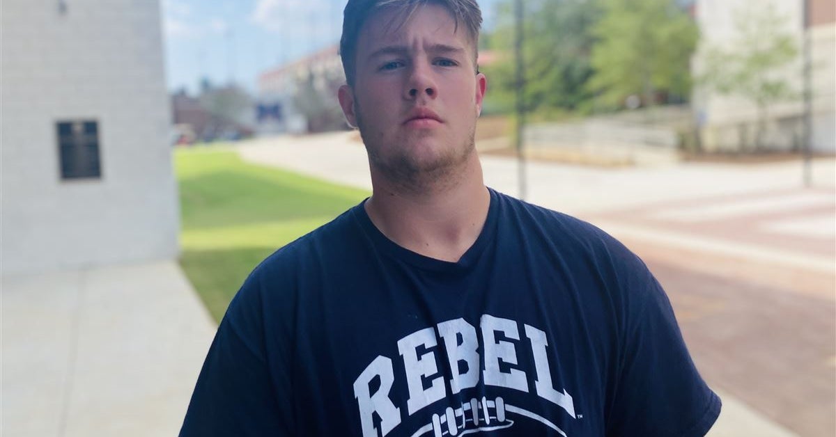 O-line commitment Joseph Cryer sticking to his Ole Miss guns...at least ...