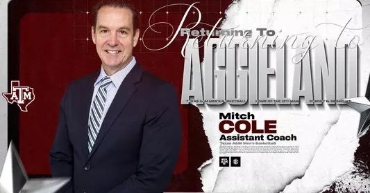 New Texas A&M basketball coach Bucky McMillan adds Mitch Cole to ...