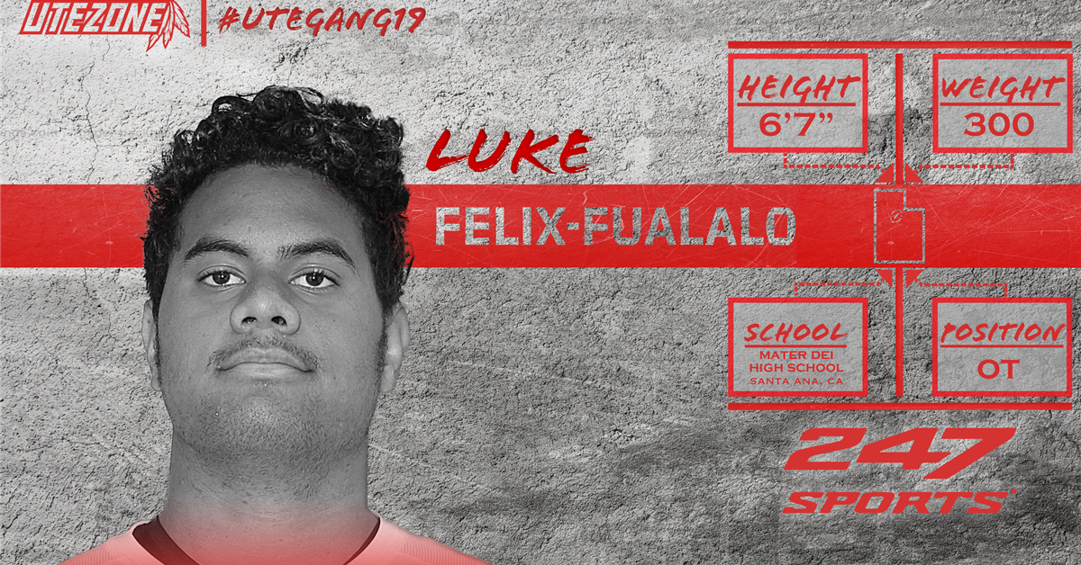 UteZone’s Utah Football Signing Day Profile: Luke Felix-Fualalo