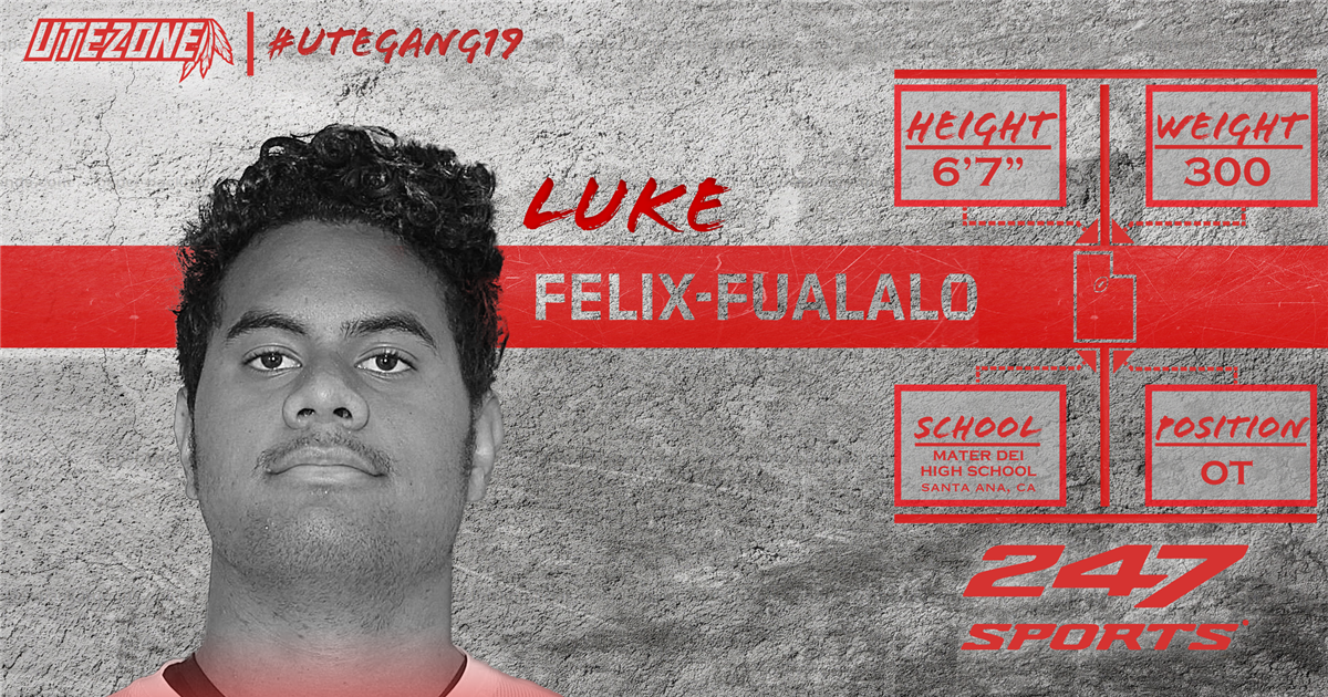 UteZone’s Utah Football Signing Day Profile: Luke Felix-Fualalo
