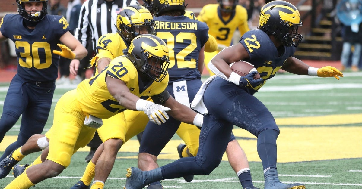 Michigan RB Tavierre Dunlap hopes to embody Hassan Haskins