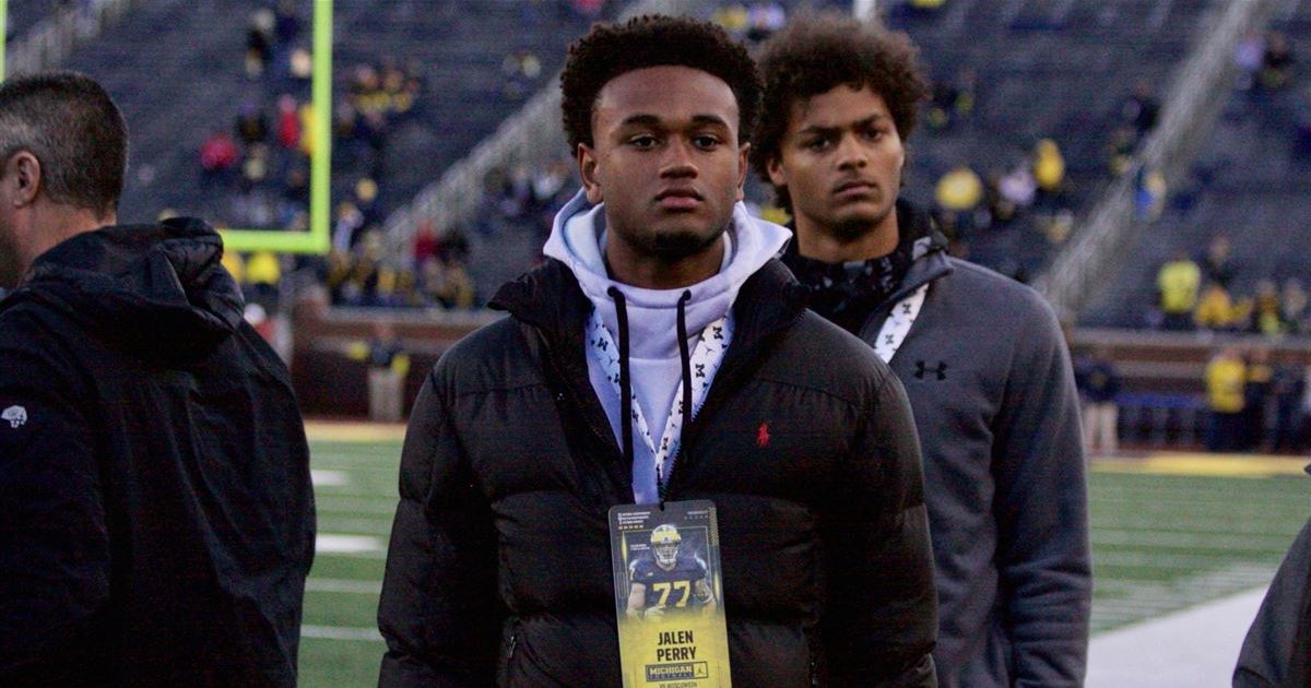 Michigan towards the top for Top247 CB Jalen Perry
