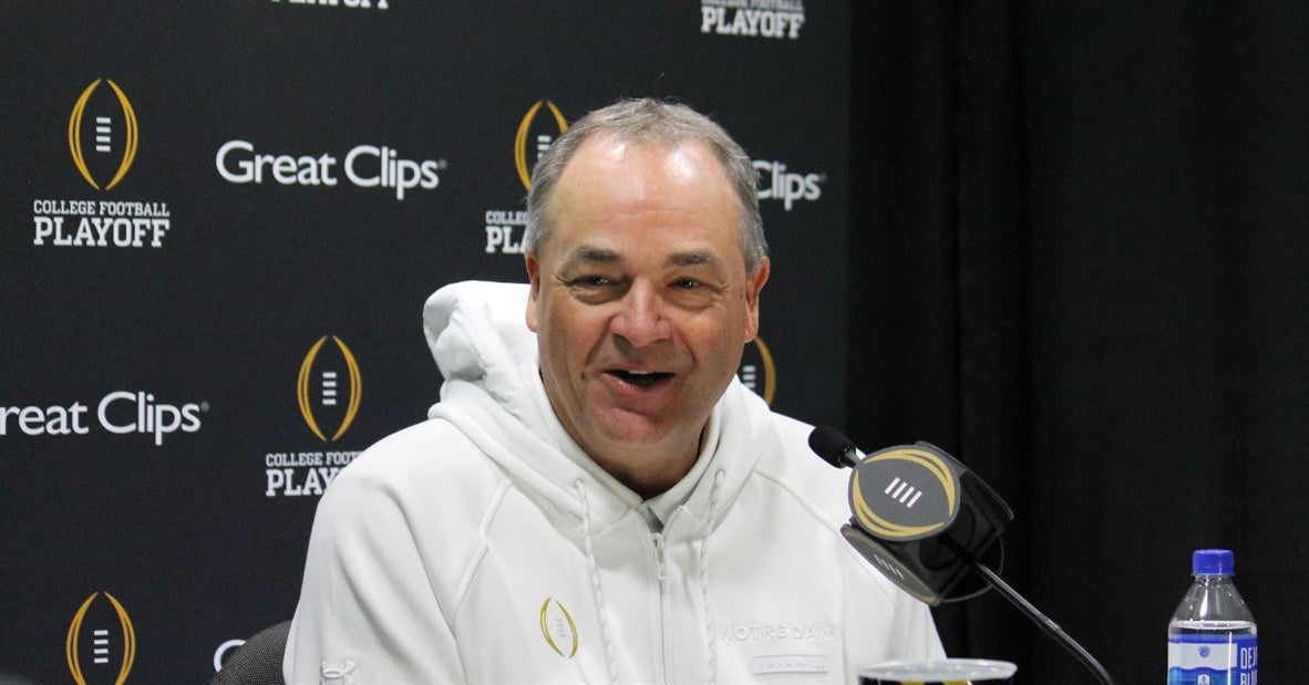 Everything Notre Dame Coach Mike Denbrock Said On Saturday Before ...