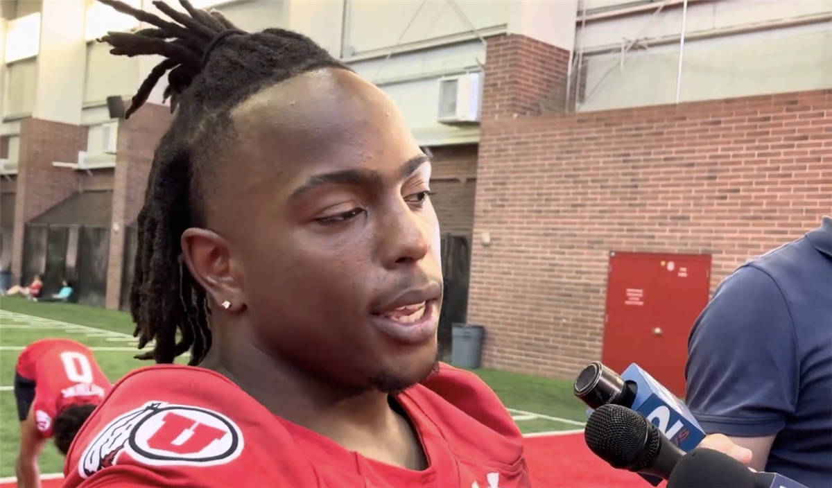WATCH: Utah RB Jaylon Glover's media session