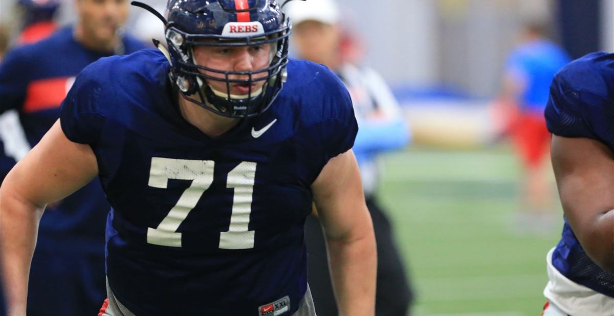 Ole Miss OL Bryce Mathews enters NCAA transfer portal