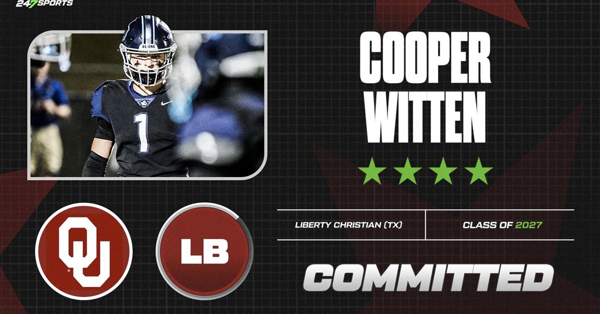 COMMIT: Oklahoma lands 2027 4-star linebacker Cooper Witten