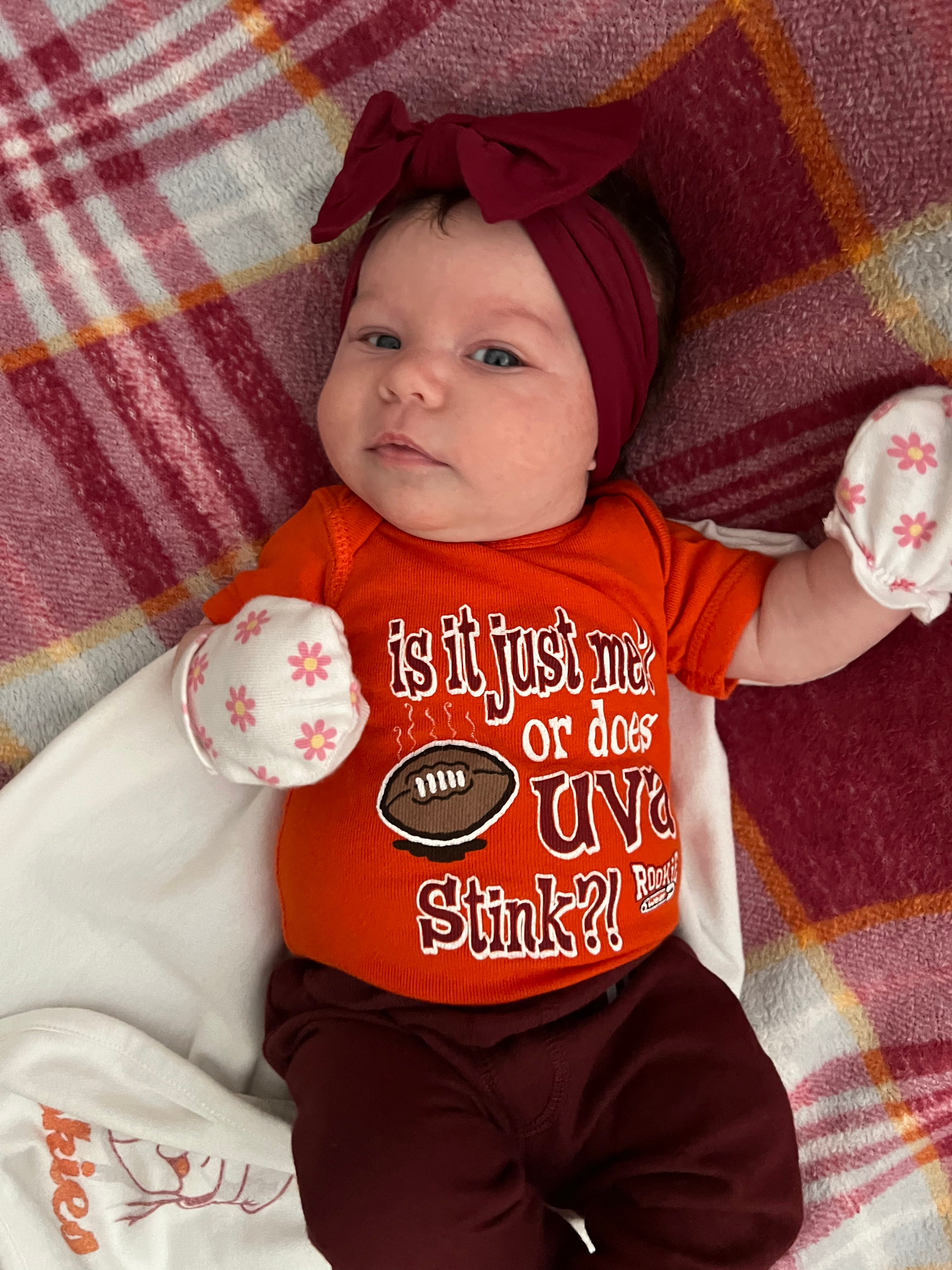 Just a little baby smack talk!