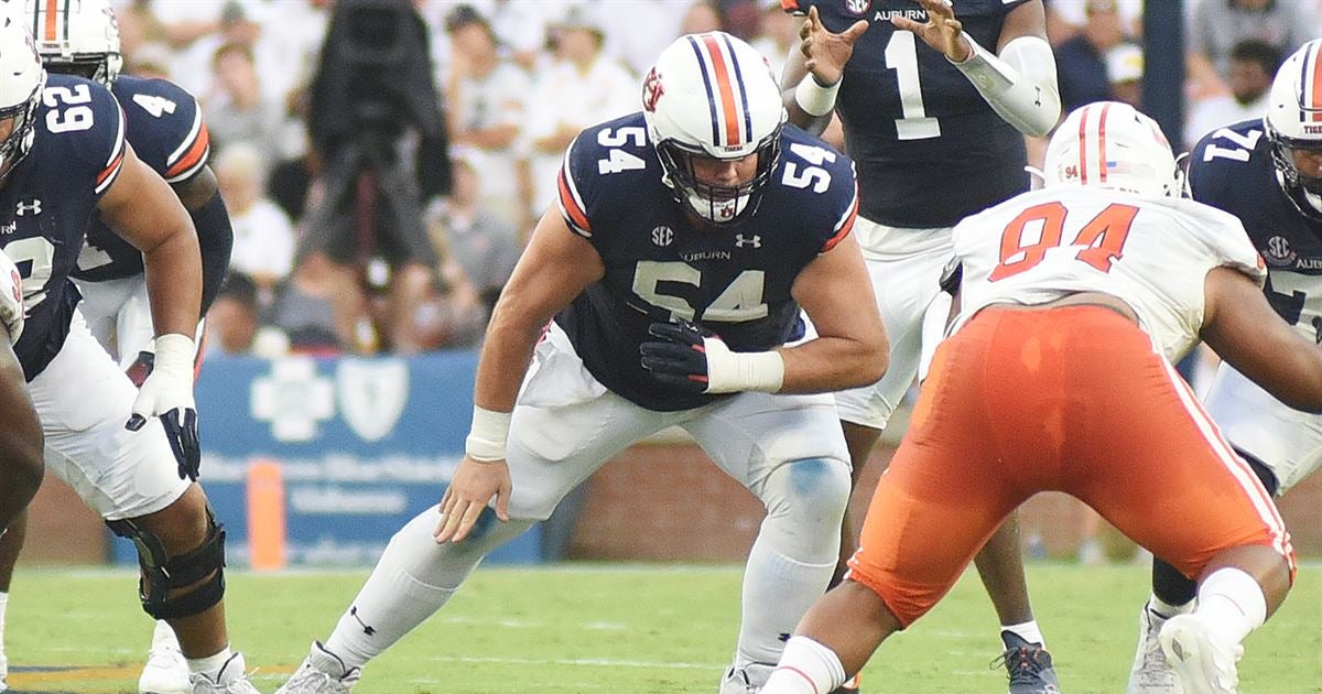 Tate Johnson 'going to be just fine' as Auburn center
