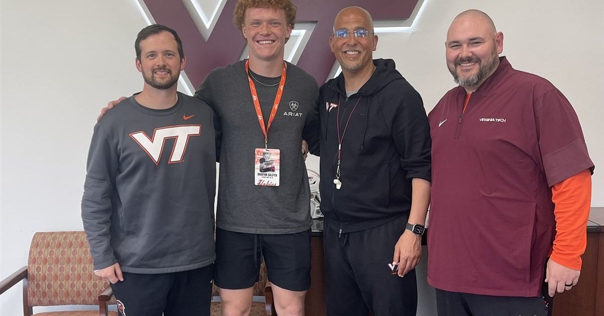 Alabama TE Braxton Salster Visits Virginia Tech, Lands P4 Scholarship ...