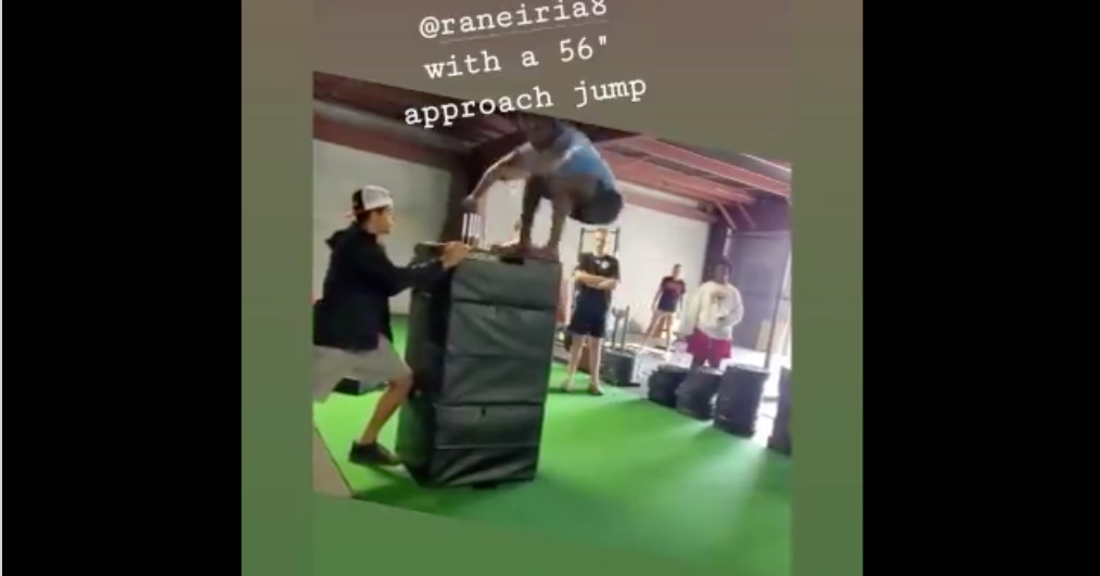 UNC Commitment RaRa Dillworth Posts 56-Inch Approach Jump