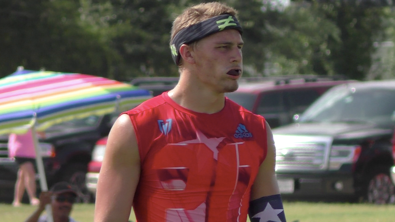 Irish Commit Brock Wright at Texas 7-on-7