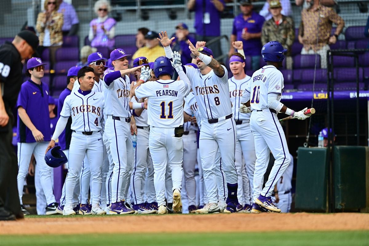 LSU, Josh Pearson use the long ball in 10-2 win over NIU