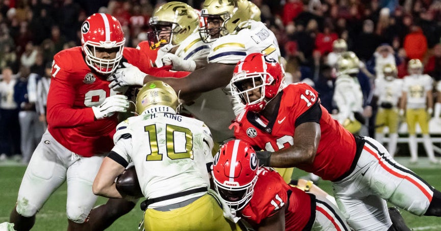 Where to watch Georgia vs Georgia Tech; Streaming, TV, Radio info