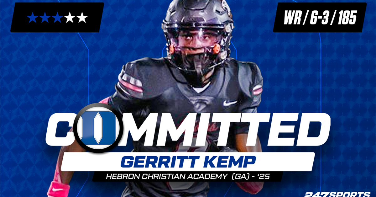 Duke lands commitment from Three-Star 2025 WR Gerritt Kemp