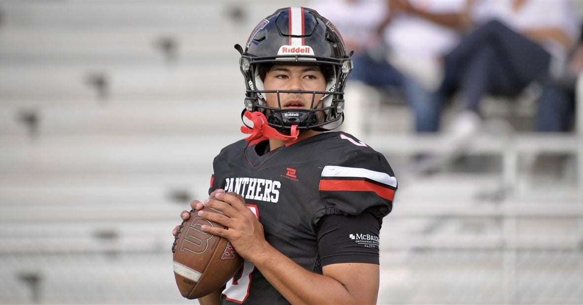 Georgia joins race for longtime Illinois QB commit Kamden Lopati with ...