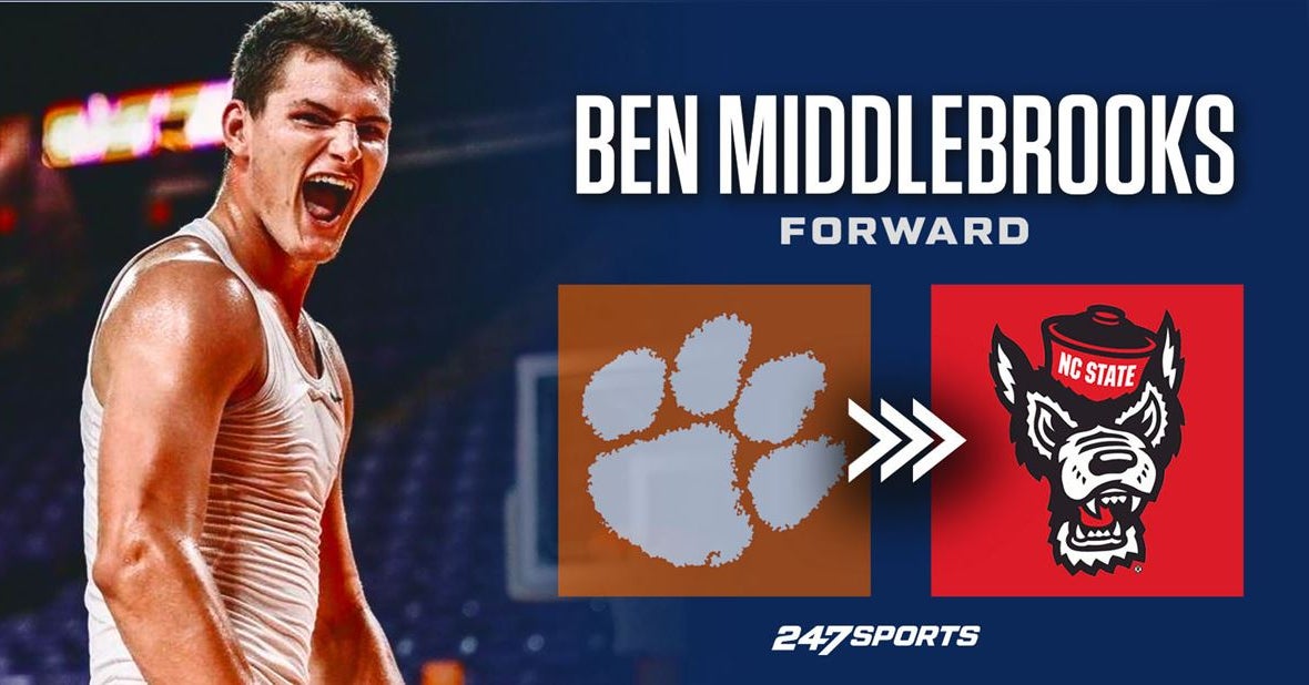 BREAKING: NC State lands Clemson transfer center Ben Middlebrooks