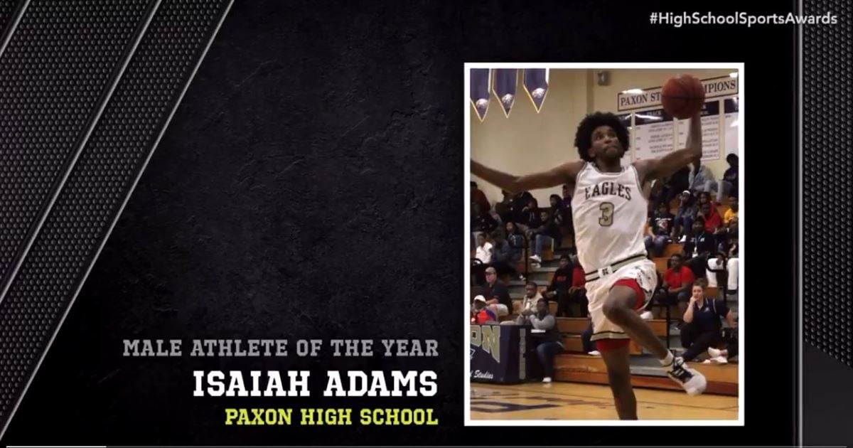 Adams named male athlete of the year, honored by Curry, Mahomes