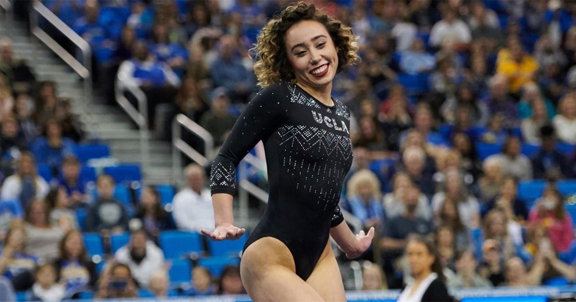 UCLA Gymnast Katelyn Ohashi's Floor Routine Goes Viral