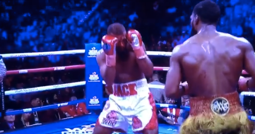 Watch: Badou Jack splits forehead open after headbutt