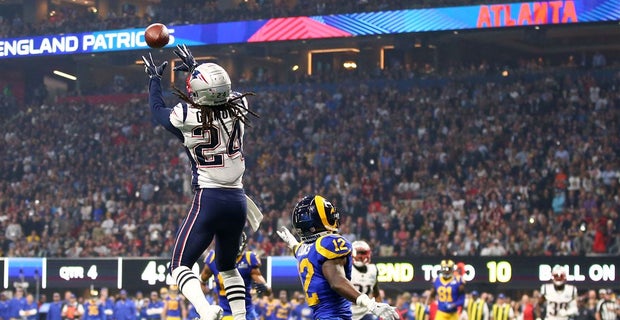 Stephon Gilmore's interception in Super Bowl LIII