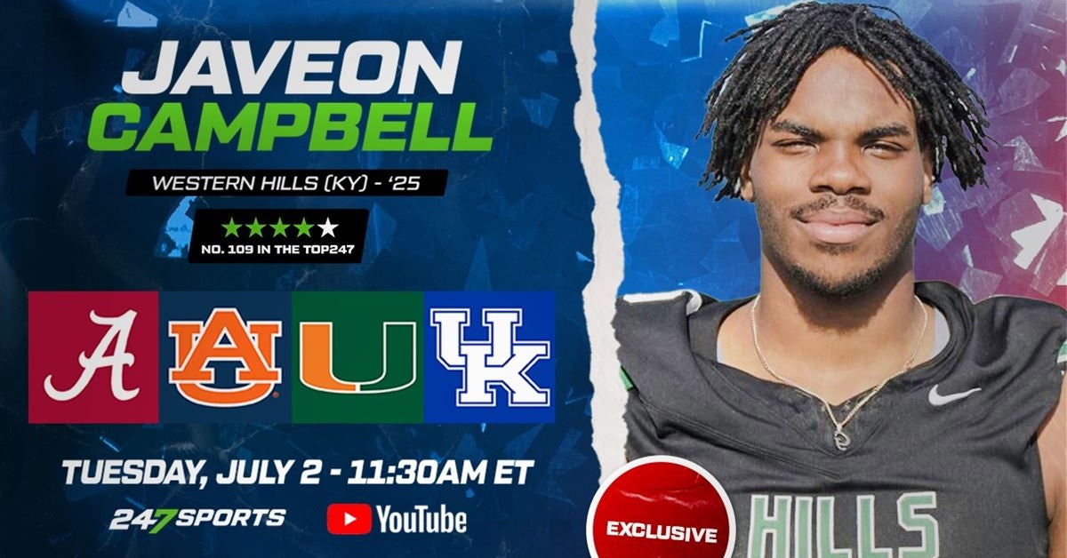 Four-star DL Javeon Campbell set to announce on 247Sports