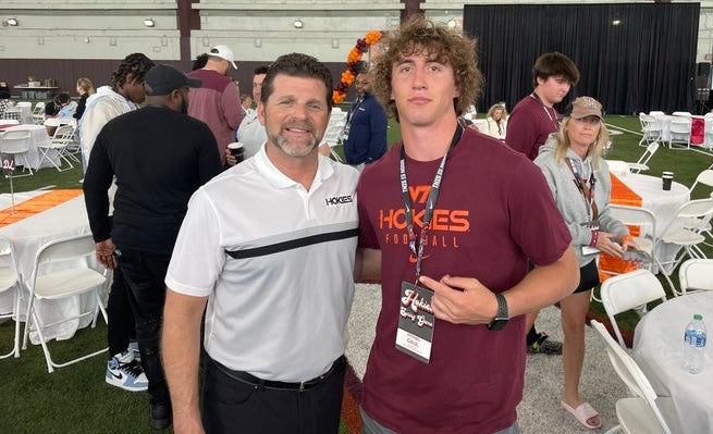 2025 LB Michael Gaul impressed with Brent Pry, Chris Marve